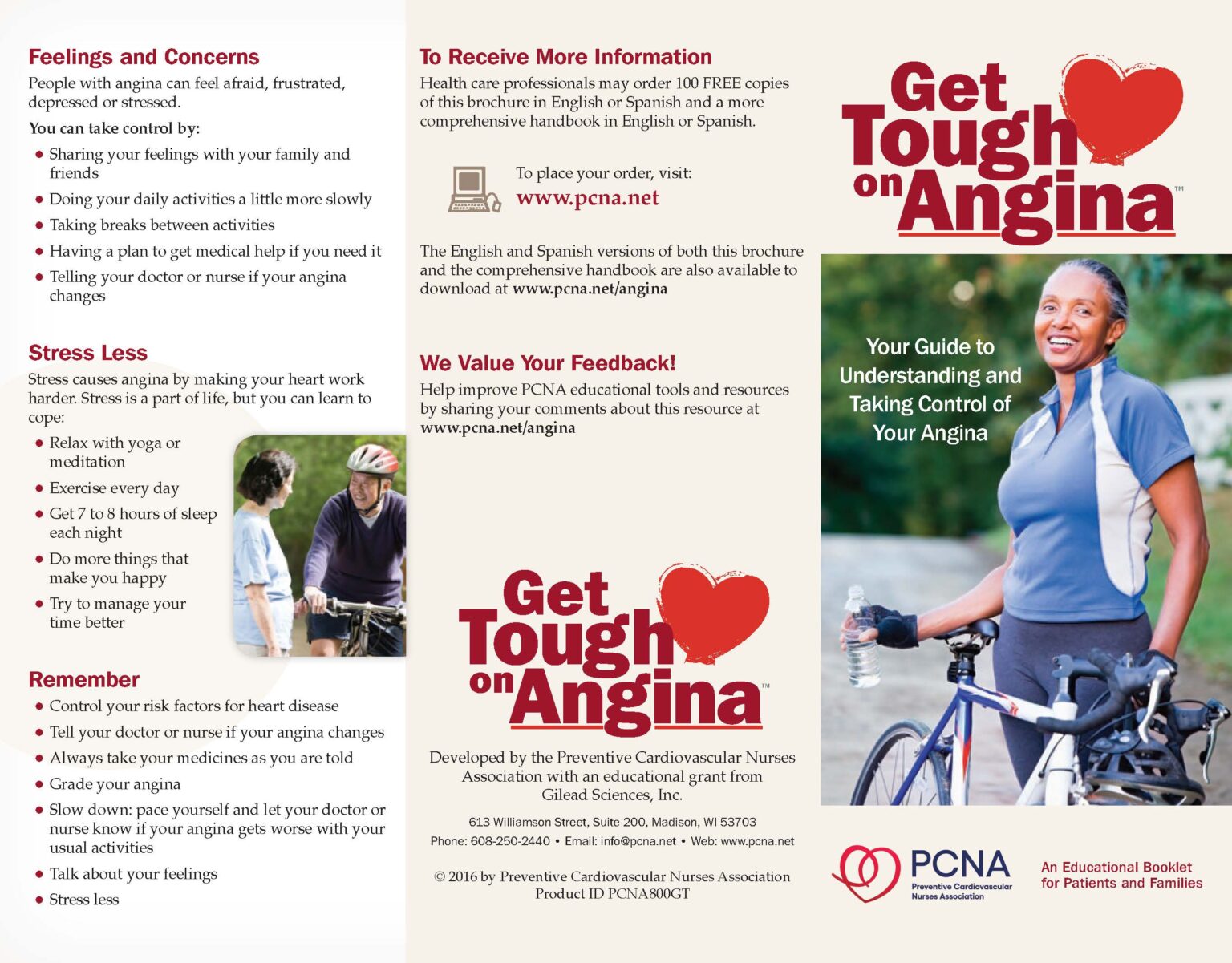 CVD Secondary Prevention: Patient Toolkit – PCNA